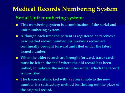 😎 Straight Numeric Filing System Information Retention And Access