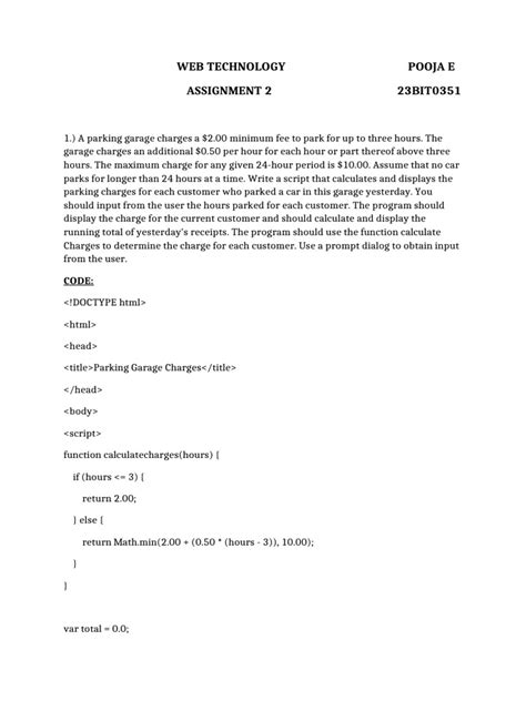 Assignment 2 Web Pdf Phrase Java Script
