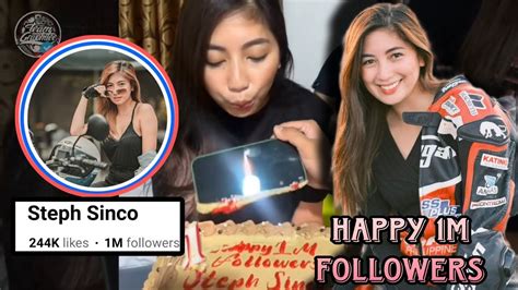 Happy 1 Million Followers Steph Sinco Team Gpt Youtube