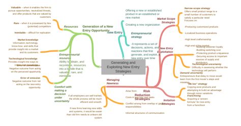 Generating And Exploiting New Entry Strategies Risk Reduction Strategies