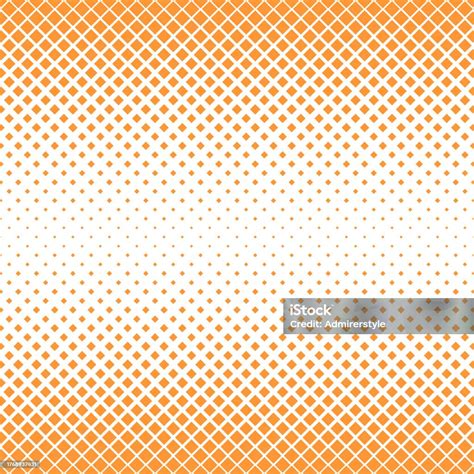 주황색 하프 톤 배경 완벽 한 패턴 기하학적 둥근 사각형 인쇄 장식 커버 웹 디지털 섬유 배너 벡터 일러스트 레이 션에 대 한 디자인 물방울무늬에 대한 스톡 벡터 아트 및