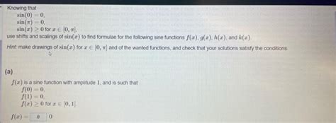 Solved Knowing That Sin Sin Sin X For Me Chegg Com