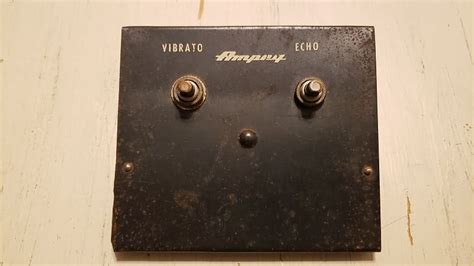 Ampeg Reverb Tremolo Footswitch Reverb