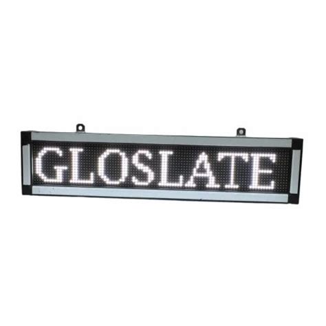 Gloslate Led Text Scrolling Display White Wifi At Rs 5500piece In