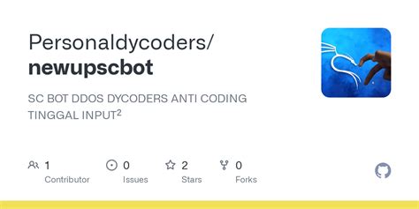 github personaldycoders newupscbot sc bot ddos dycoders anti coding