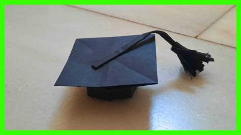 🎓 Birrete De Graduación Origami Tutorial Fácil Y Rápido Diy