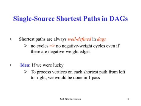 single source shortest paths ppt