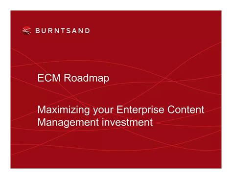 Ecm Roadmap V2 0 PDF