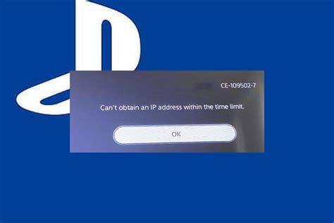 Cant Obtain An Ip Address On Ps5 2 Quick Ways To Fix This