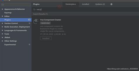 Idea导入vue项目爆红并且插件市场搜不到idea搜不到vuejs插件办法 Csdn博客