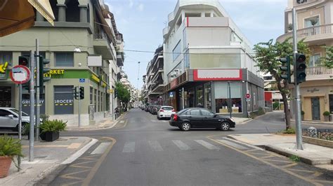 Αγρίνιο Φανάρια στη συμβολή της Χαριλάου Τρικούπη με τη Μακρή εικόνες Συνείδηση