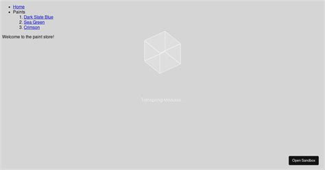 Curi Example Modal React Codesandbox