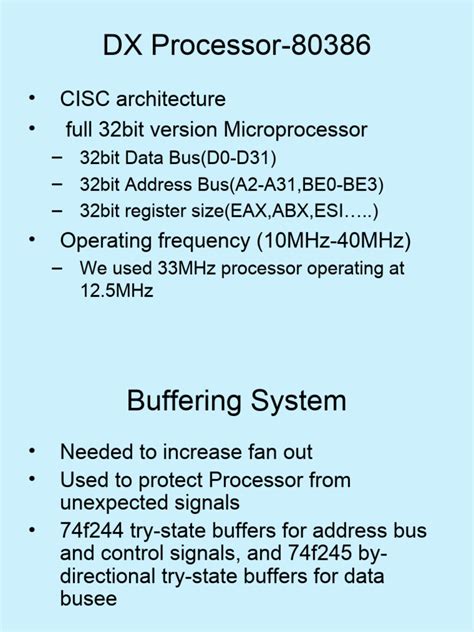 80386 Dx Processor Pdf