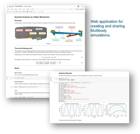 Introducing MotionSolve Jupyter Notebook Altair Community