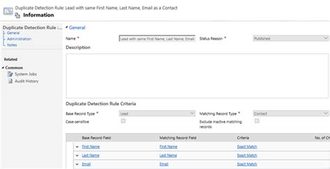 Duplicate Detection Rule For Comparing Leads With Contacts In Dynamics 365 Magnetism Solutions