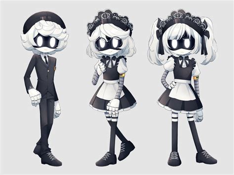 N V And J Murder Drones Drawn By Cheercheerpuppy14 Danbooru