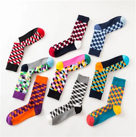 카툰 문어 체크 면 양말 여성용 재미있는 해피 캐주얼 양말 스트리트웨어 스케이트 하라주쿠 겨울 양말스타킹 Aliexpress