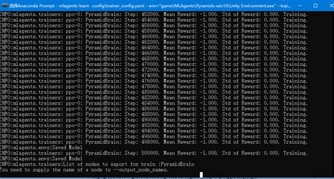 no tfmodels file after training such as ball3dbrain bytes · issue 1914 · unity technologies ml