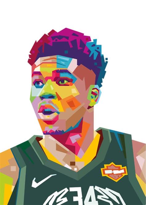Giannis Antetokounmpo Greeting Card By Yusuf Dedi Wijaya