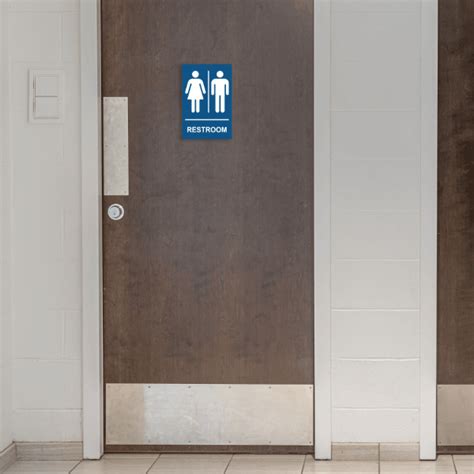 Unisex Restroom Sign Save 10 Instantly