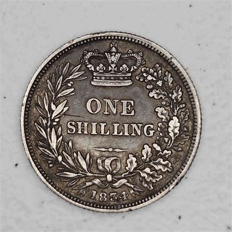 1834 British One Shilling Coin Community Forum