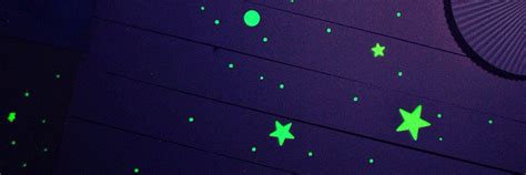 Cute Twitter Header With Moon And Stars Umbrella