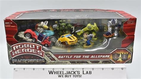 Robot Heroes Battle For The Allspark Rotf Transformers Hasbro 2009 Misb