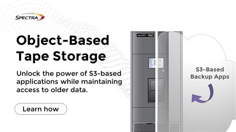 Spectra Logic On Linkedin Optimize Your Data Backup And Archive Workflows With Object Based Tape