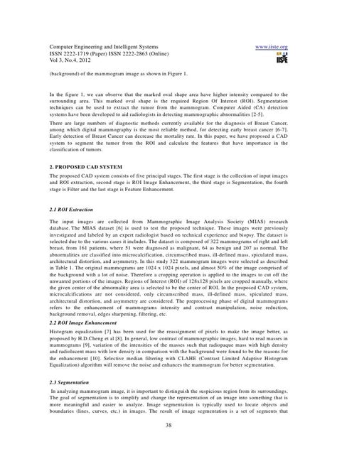 Gmentation And Feature Extraction Of Tumors From Digital Mammogr