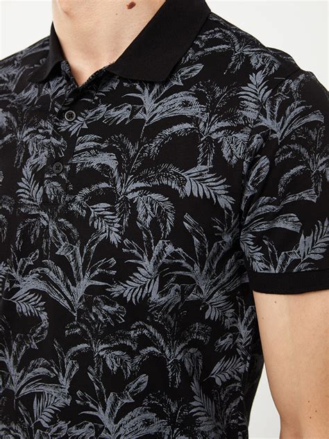 მამაკაცის პოლოს სტილის მაისური პრინტით S3ai27z8 Cvl S3ai27z8 Cvl Lc Waikiki