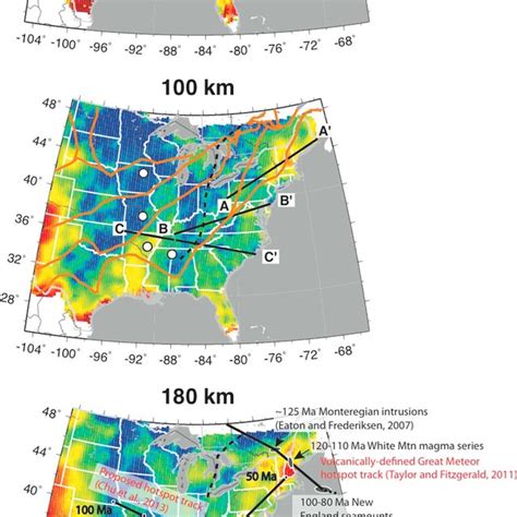 Lateral Variations In Shear Wave Velocity Relative To The Reference