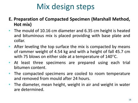 Bituminous Mix Design Pptx