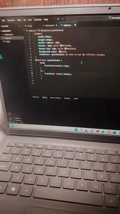 Video Rajneesh Kumar On Linkedin Simple Loader Using Css