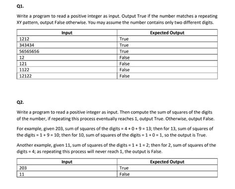 Solved Q1 Write A Program To Read A Positive Integer As