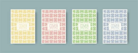 Premium Vector Colorful Abstract Pattern Cover Design