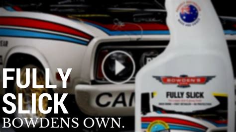 Fully Slick Detail Spray Bowdens Own Youtube