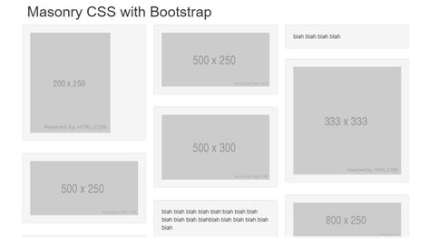 17 Bootstrap Masonry Grid Layout Examples Onaircode