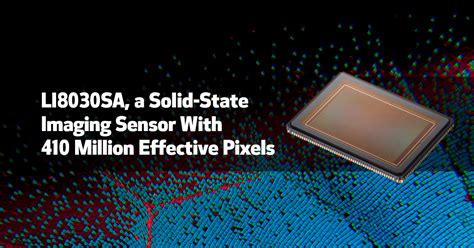 Li8030sa 410mp Ultra High Resolution Cmos Sensor Canon Industrial Sensors