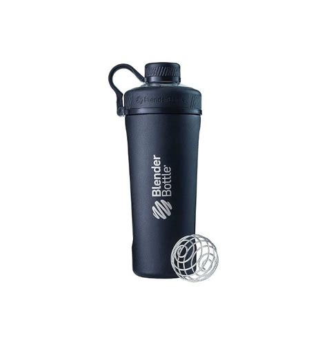 Blenderbottle 스테인리스 스틸 단열 라디안 셰이커 컵 26온스 매트 블랙 121711 티몬
