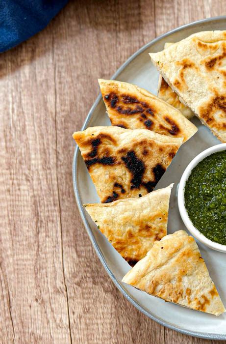 Bolani Afghan Stuffed Flatbread Halfghan Kitchen