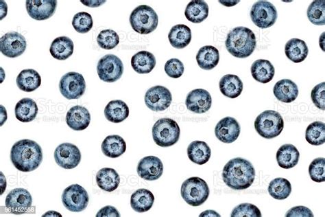 블루베리 패턴입니다 상위 뷰 N 흰색 배경에 고립 된 신선한 블루 베리 과일 0명에 대한 스톡 사진 및 기타 이미지 0명 개체 그룹 건강한 생활방식 Istock