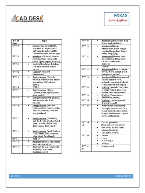 Nx Cad Pdf Technical Drawing Computer Aided Design