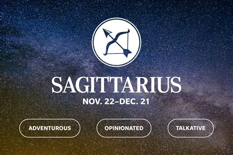 Zodiac Sign For November 22
