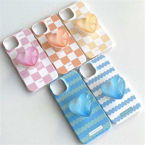 세트 캔디조이 레진 하트 아크릴톡 하드 폰케이스 모음전 감도 깊은 취향 셀렉트샵 29cm