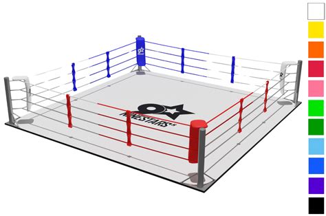 Boxing Ring Cards