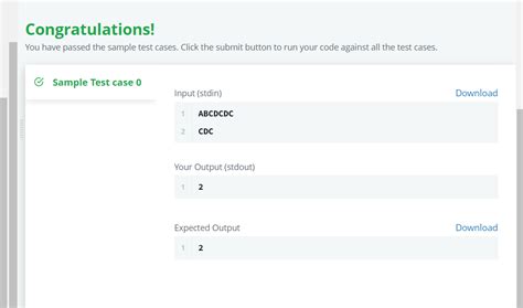 Hacker Rank Problem 1 Find A String Problem By Atharv Jirgale Medium