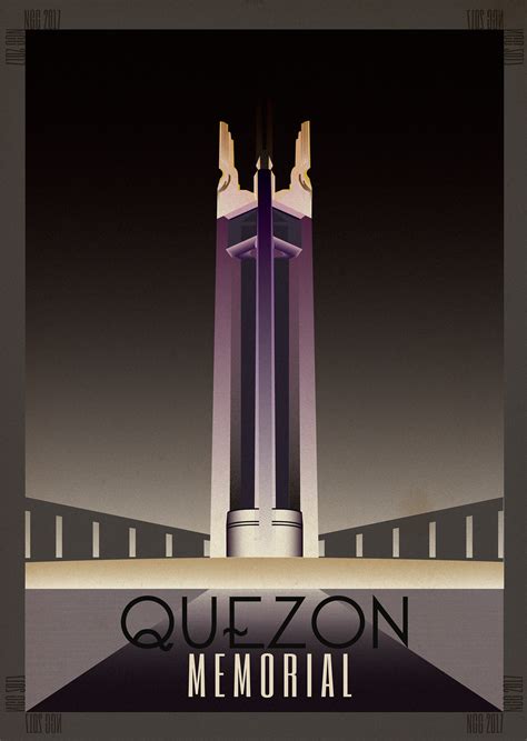 An Ode To Am Cassandre Quezon Memorial Behance