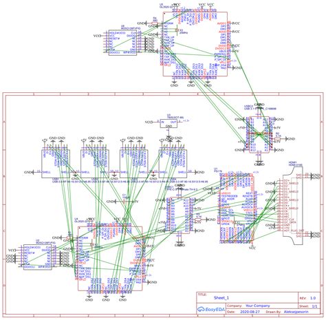 UPDATE USB Type C Display Alt Mode To HDMI And 4 USB 3 0 Ports Adapter OSHWLab