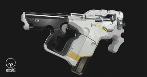Artstation M 25 Hornet Submachine Gun Mass Effect 3