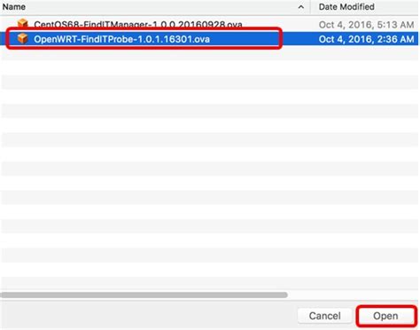 Install And Configure Findit Network Manager And Findit Network Probe On A Vmware Virtual